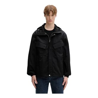 Kenzo Signature Short Windbreaker - - Jackets - Herren - Schwarzk - M