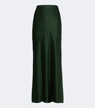 The Sei Jupe longue en satin de soie