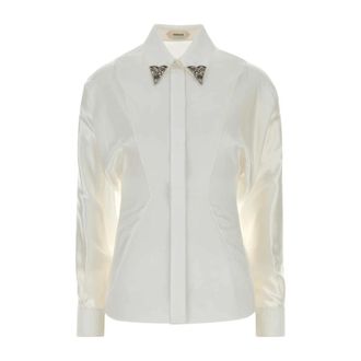 Versace Informelles Hemd - - Blouses & Shirts - Damen - Wei&szlig; - XS