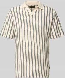 Premium by Jack & Jones Regular Fit Poloshirt mit V-Ausschnitt Modell HARRY