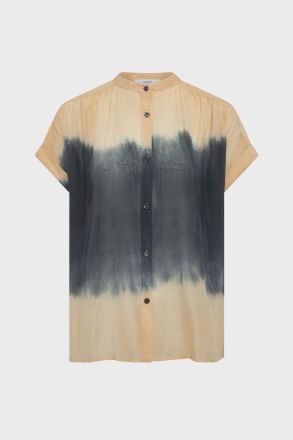 Gerard Darel Chemise tie and die en coton et soie - CLEMMY - anthracite