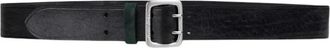 Zadig&Voltaire unisex, Accessoires, Noir, Taille: S Initiale LA Leather Belt