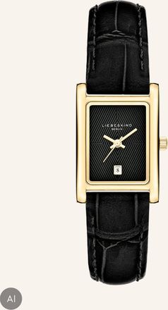 Liebeskind Liebeskind Armbanduhr Aus Echtleder schwarz