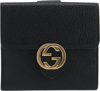 Gucci Portefeuille Pre-owned - Femme - Pre-owned - Noir - Taille: ONE Size