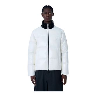 Moncler Throttle Short Daunenjacke - - Jackets - Herren - Wei&szlig; - L