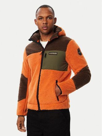 Napapijri Fleecejacke Yupik NP0A8AZX Orange Regular Fit
