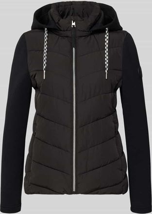 Christian Berg Slim Fit Steppjacke mit gef&uuml;ttertem Stehkragen