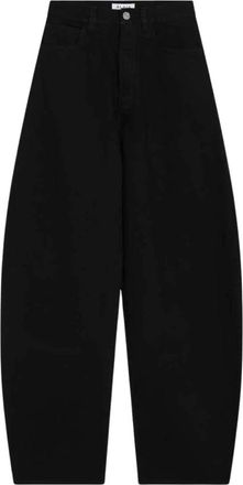 Alaia Femme, Jeans, Noir, Taille: 38 FR Round Jeans