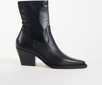 Dolce Vita Rutger bottines western mi-hautes en cuir noir