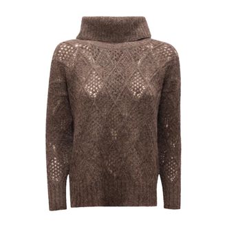 D.exterior Damen, Strickwaren, Braun, XSGr&ouml;&szlig;e