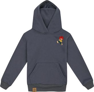 Bavarian Caps Kinder Grantig by Nature V2 Hoodie, Graublau, 104|98, Graublau, 104 cm