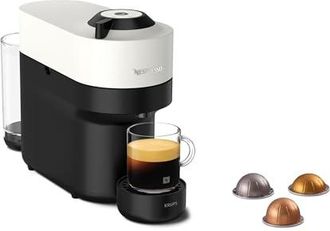 Krups Nespresso Krups XN9201 Vertuo Pop Kaffeekapselmaschine | Kapazit&auml;t: 560 ml | automatische Kapselerkennung | One-Touch-System | 4 Tassengr&ouml;&szlig;en | verk&uuml;r