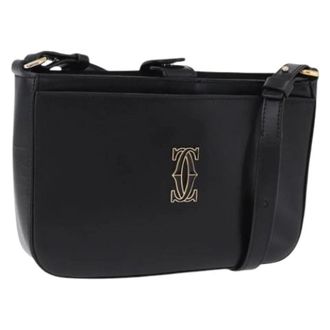 Cartier Pre-owned Vintage Schultertasche - - Pre-owned - Damen - Schwarzk - ONE SIZE