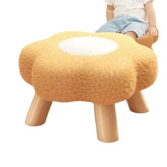 Generic Barhocker - elegante kleine runde Sitzfl&auml;che mit weichem Sitz, gem&uuml;tliche Oberfl&auml;che, &auml;sthetisches Deko-Element f&uuml;r Schlafzimmer, Kindergarten, Wohnzi