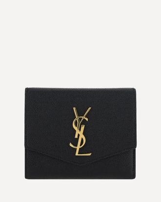 Saint Laurent Cassandre leather Wallet Female UNI