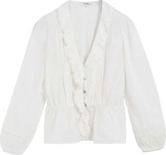 Scalpers Net Emb Blouse