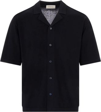 Laneus Homme, Pulls, Bleu, Taille: S Knitted Shirt