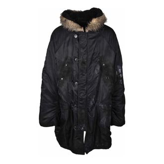 Balenciaga Steppjacke mit Kn&ouml;pfen und Rei&szlig;verschluss - - Jackets - Herren - Schwarzk - M