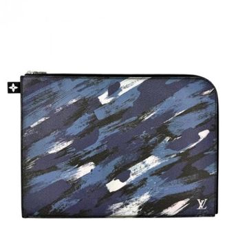 Louis Vuitton Pre-owned Clutch Bag / Document Case / Pochette - - Pre-owned - Herren - Blau - ONE SIZE