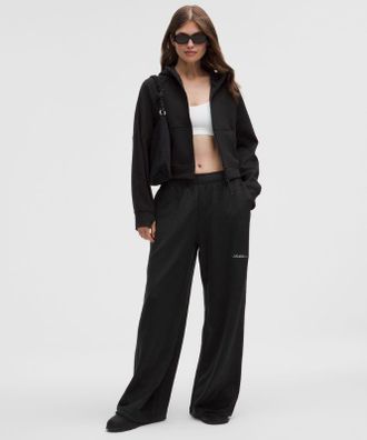 lululemon Plush Velour Mid-Rise Pant pour Femmes - Noir - Taille XL