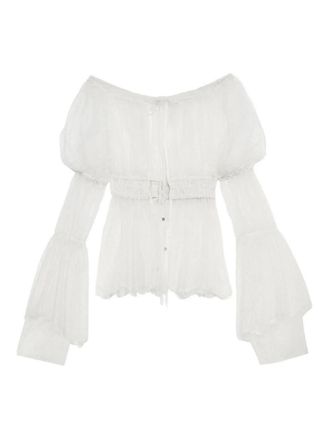 Blumarine Chemise - Blanc