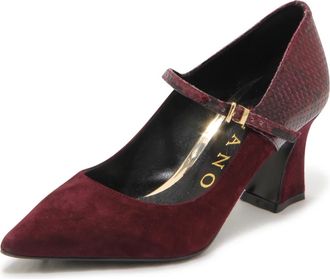 Albano Femme, Chaussures, Rouge, Taille: 37 EU 2927/65 Pump