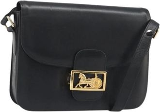 Celine Sac bandouli&egrave;re vintage doccasion - Femme - Pre-owned - Noir - Taille: ONE Size