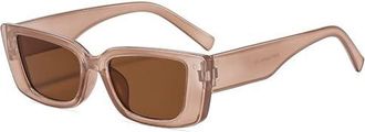 Generic Lunettes De Soleil Tendance For Hommes Et Femmes, Id&eacute;ales For Les Vacances, F&ecirc;tes En Plein Air Ou Comme D&eacute;coration(Brown)