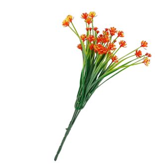 Generic Künstliche Blumen für den Außenbereich, UV-beständige Kunstpflanzen Realistische, wartungsfreie Sträucher für Frühling, Blumenbündel für Pflanztöpfe u