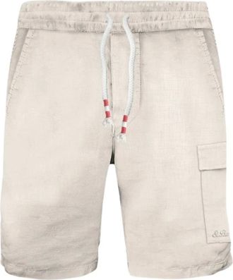 Saint Barth Homme, Shorts, Multicolore, Taille: XL Bermuda Marseille
