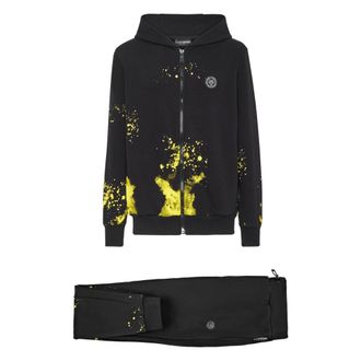 Plein Sport Herren, Jumpsuits & Playsuits, Schwarzk, XLGr&ouml;&szlig;e