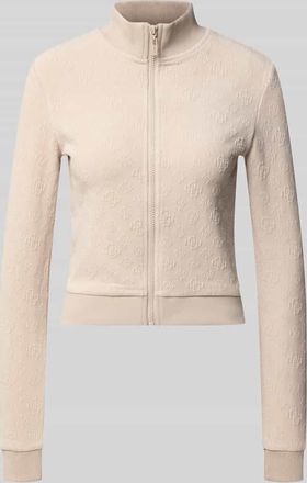 Guess Slim Fit Sweatjacke mit Stehkragen Modell LAUDOMIA