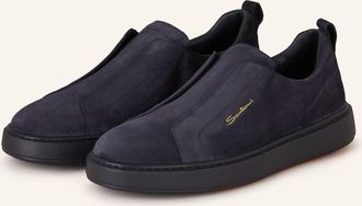 Santoni Slip-On-Sneaker Victory blau