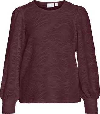 Vila Vifina L/S O-Neck Top - Noos