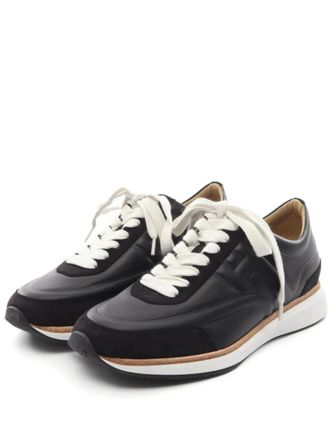 Herm&egrave;s baskets Easy en cuir (ann&eacute;es 2020) - Noir