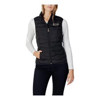 Emporio Armani Schwarze Damenjacke - - Jackets - Damen - Schwarzk - 2XL