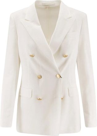 Tagliatore Femme, Vestes, Blanc, Taille: 38 FR Parigi Blazer