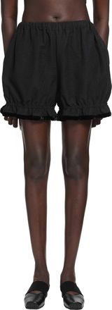 Renli Su Cotton Linen Balloon Shorts
