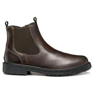 Geox Homme U Lagorai + Grip B A Bottines &agrave; la Cheville, Marron fonc&eacute;, 42 EU