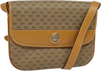 Gucci Pre-owned Cuir sacs-gucci - Femme - Pre-owned - Brun - Taille: ONE Size