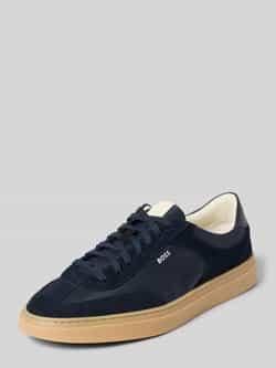 HUGO BOSS Low Top Sneaker aus echtem Rindsleder Modell KIERAN_TENN