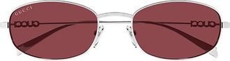 Gucci Gg1940S Sonnenbrille - - Accessories - Damen - Grau - 54 MM
