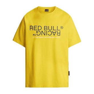 Pepe Jeans London Red Bull Racing X Pepe Jeans RBR Graphic Reflect Tee T-Shirt, Yellow (Yellow), XXL Homme