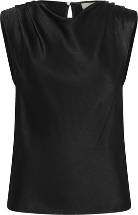 Soaked In Luxury Femme, Tops, Noir, Taille: 42 FR Hauts sans manches