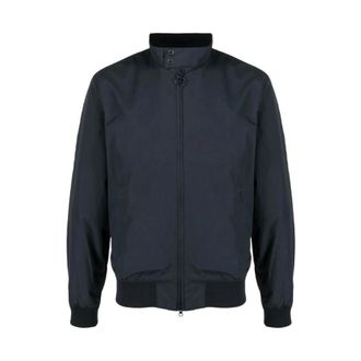 Barbour Homme, Vestes, Noir, Taille: S Logo Brod&eacute; Fermeture &Eacute;clair V&ecirc;tements dExt&eacute;rieur