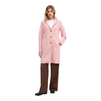 Oui Mayson Mantel - - Coats - Damen - Rosa - XS