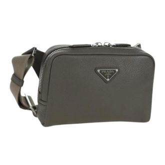 Prada Pre-owned Vintage Schultertasche - - Pre-owned - Damen - Grau - ONE SIZE
