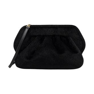 Themoir&egrave; Mittlere Kunstpelz-Tasche - - Bags - Damen - Schwarzk - ONE SIZE