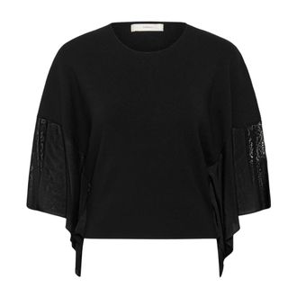 Inwear Rundhals-Strickpullover - - Knitwear - Damen - Schwarzk - L/XL