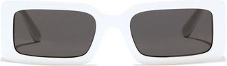 Dolce & Gabbana Eyewear DNA Sonnenbrille mit eckigem Gestell - Weiß